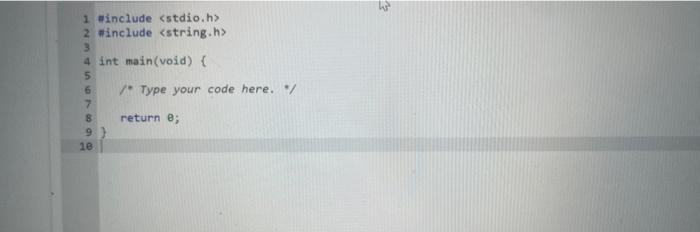 Solved Given A Line Of Text As Input Output The Number Of