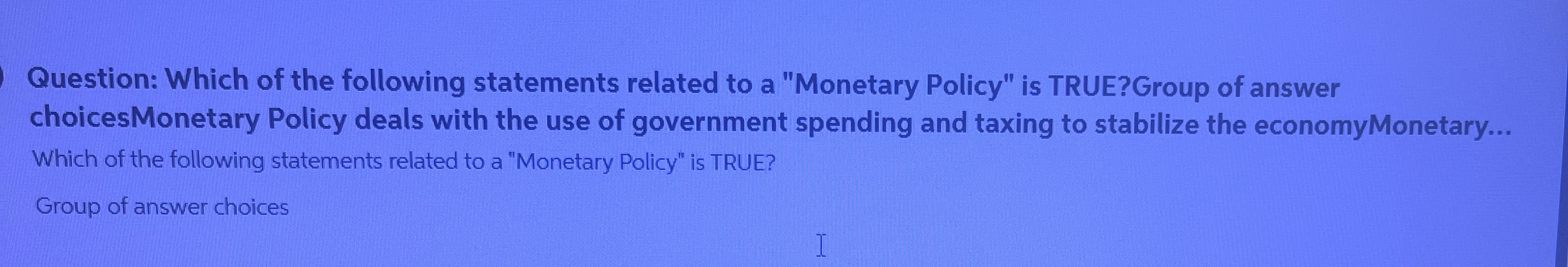 Solved Question: Which of the following statements related | Chegg.com