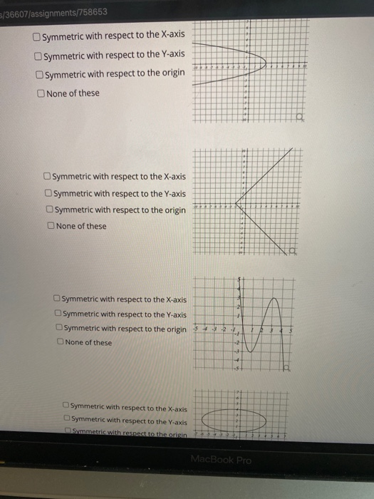 Solved 5/36607/assignments/758653 Symmetric with respect to | Chegg.com