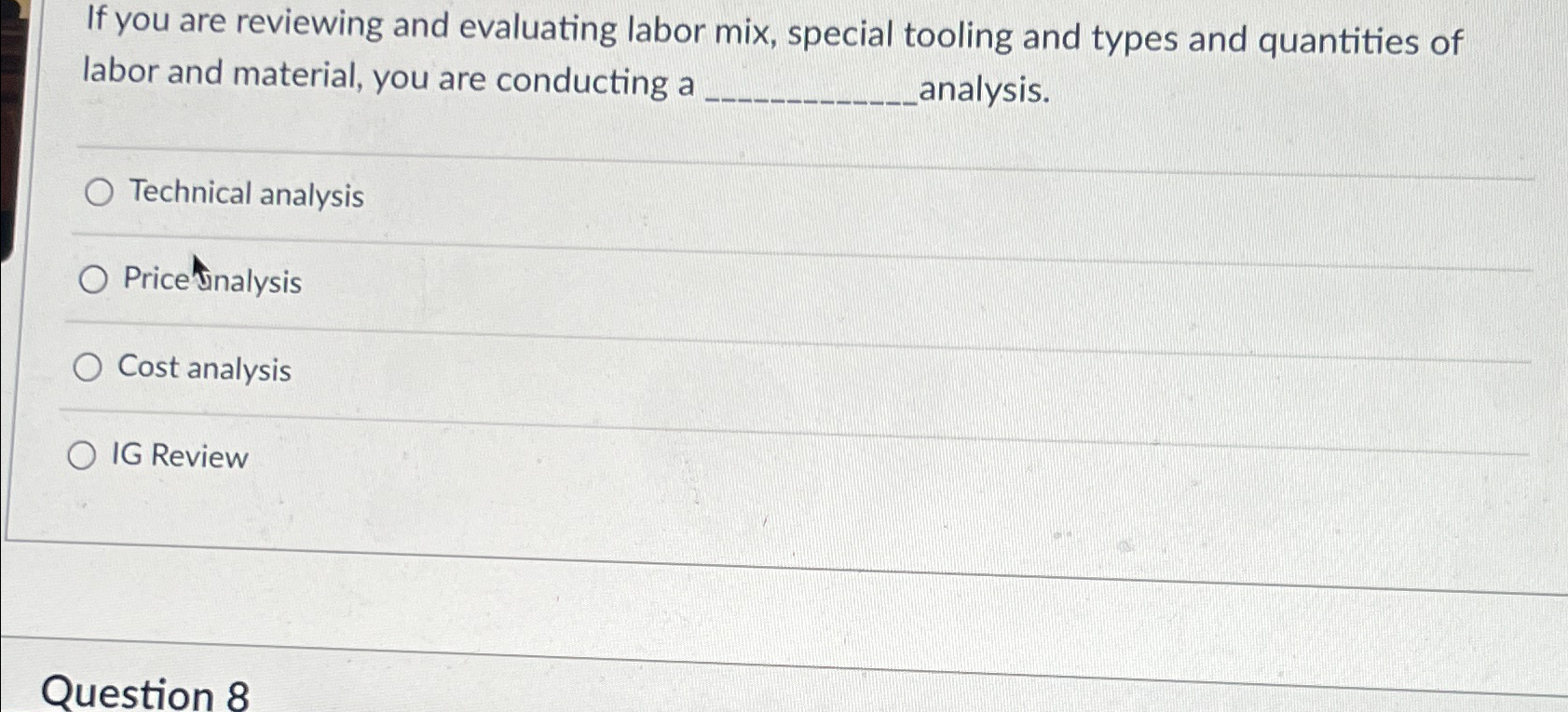 Solved If you are reviewing and evaluating labor mix, | Chegg.com