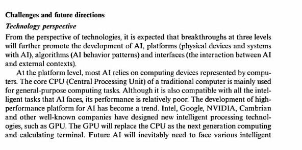 Solved Challenges and future directions Technology | Chegg.com