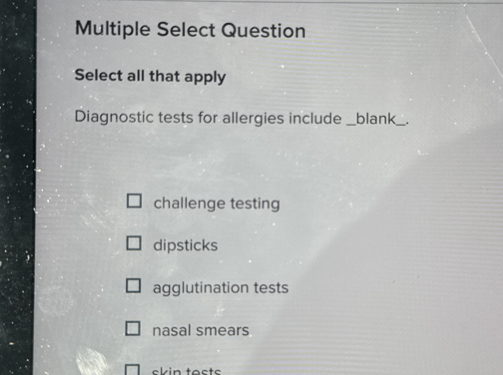 Solved Multiple Select QuestionSelect all that | Chegg.com