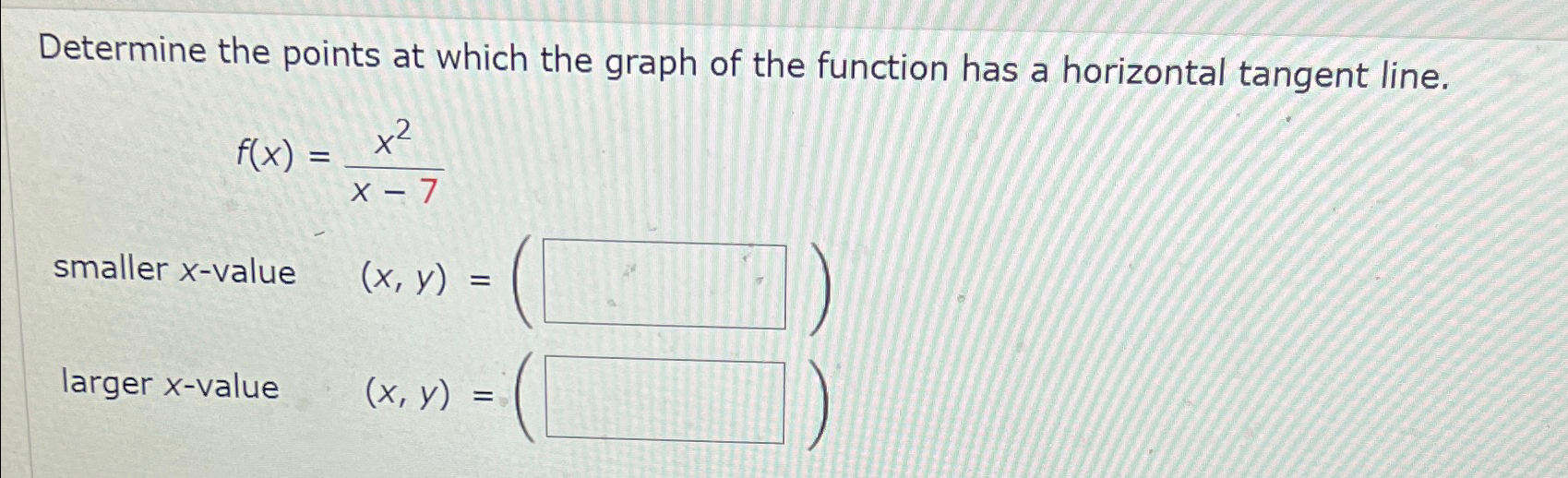 Solved Determine the points at which the graph of the | Chegg.com