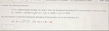 Solved Consider the following theorem.If f ﻿is a | Chegg.com