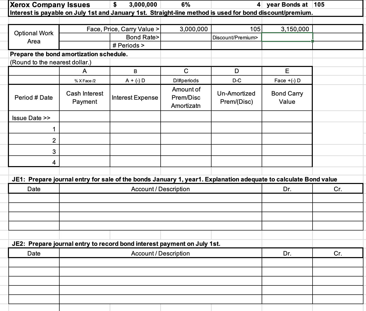 Solved JE2: Prepare journal entry to record bond interest | Chegg.com