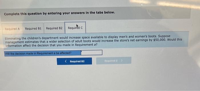 Solved Walton Boot Co. sells men's, women's, and children's | Chegg.com