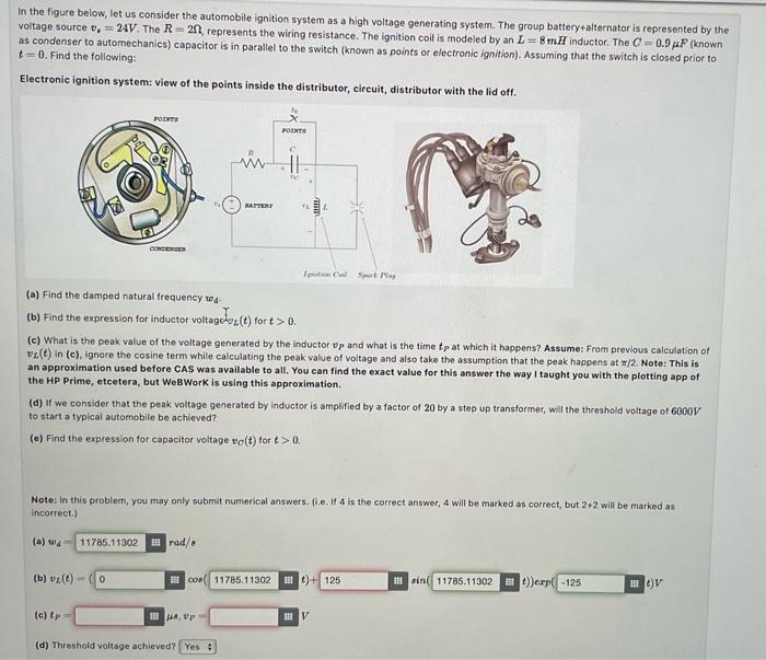 Solved In the figure below, let us consider the automobile | Chegg.com