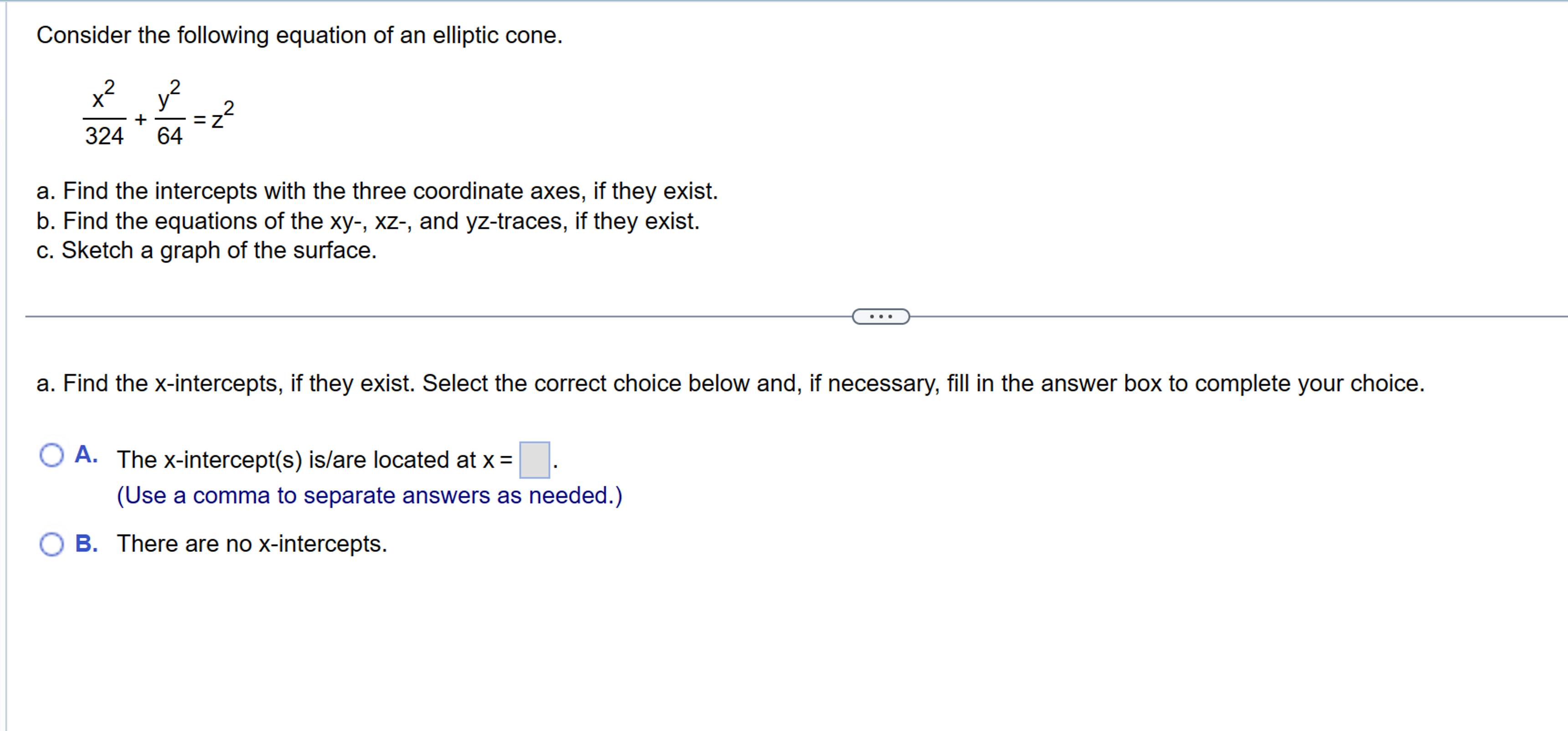 Solved Consider the following equation of an elliptic | Chegg.com