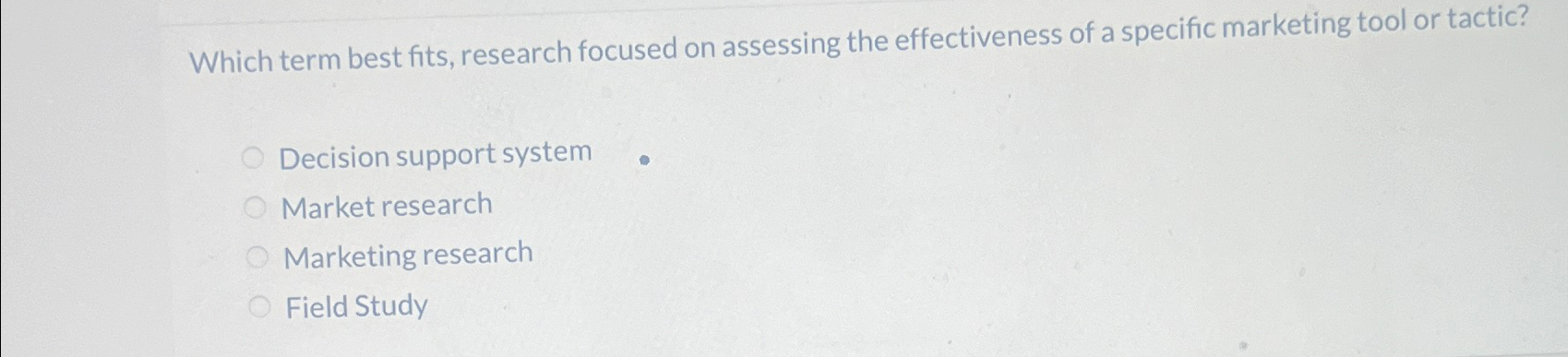Solved Which term best fits, research focused on assessing | Chegg.com Solved Which term best fits, research focused on assessing | Chegg.com