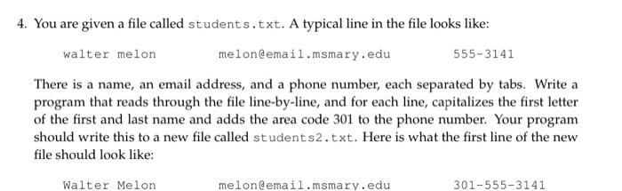 Solved could you write it in python and show it as .py file | Chegg.com