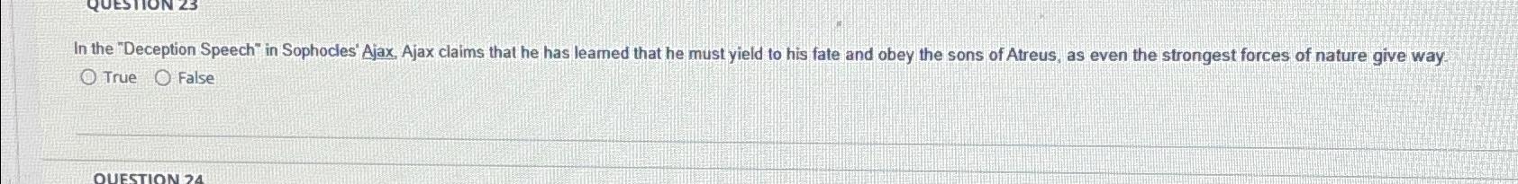 Solved TrueFalse | Chegg.com