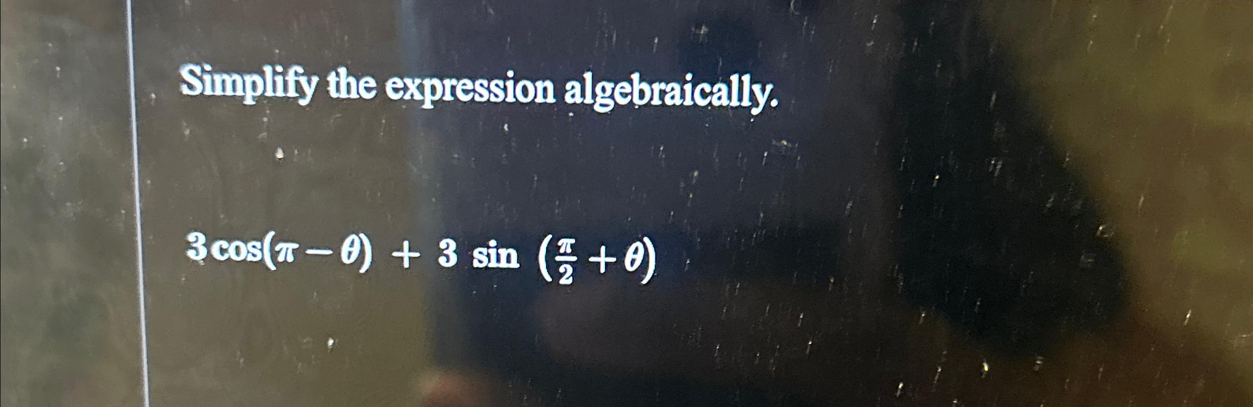 Solved Simplify the expression | Chegg.com