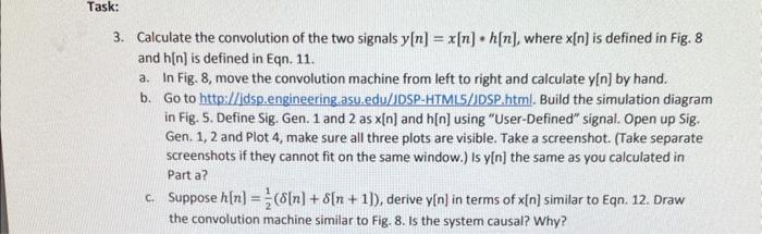 Solved 3. Calculate the convolution of the two signals | Chegg.com