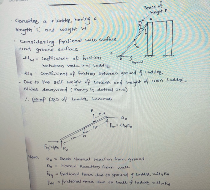 Solved Hi, I want to draw the FBD of stair part in photo of | Chegg.com