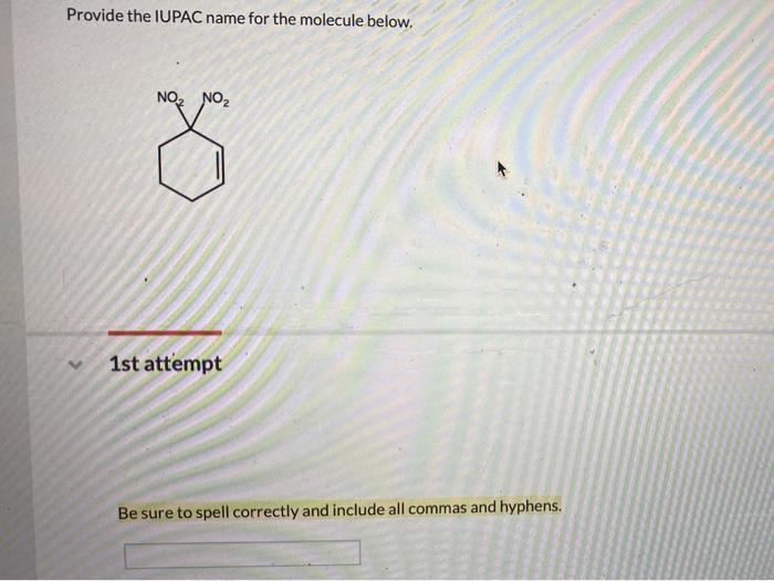 Solved Draw the structure for 2-chloropropene. 1st attempt | Chegg.com