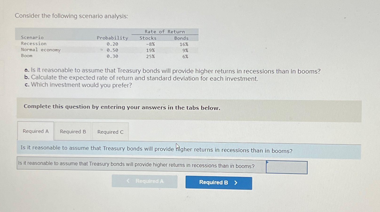 Solved Consider the following scenario | Chegg.com