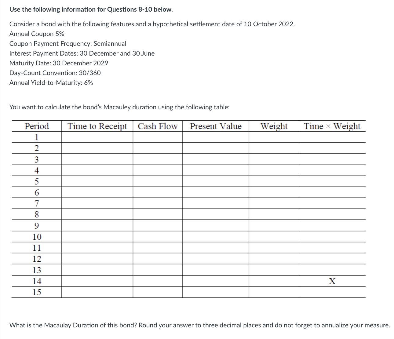 Solved Use the following information for Questions 8-10 | Chegg.com