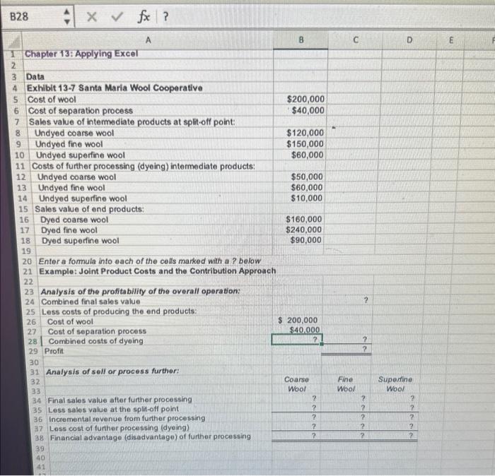 Required information The Chapter 13 Form worksheet is | Chegg.com