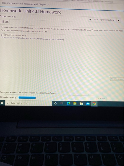 Solved used seadid=6133506.centerwines MTH 154 Quantitative | Chegg.com