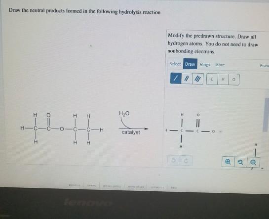 Solved Draw the neutral products formed in the following | Chegg.com