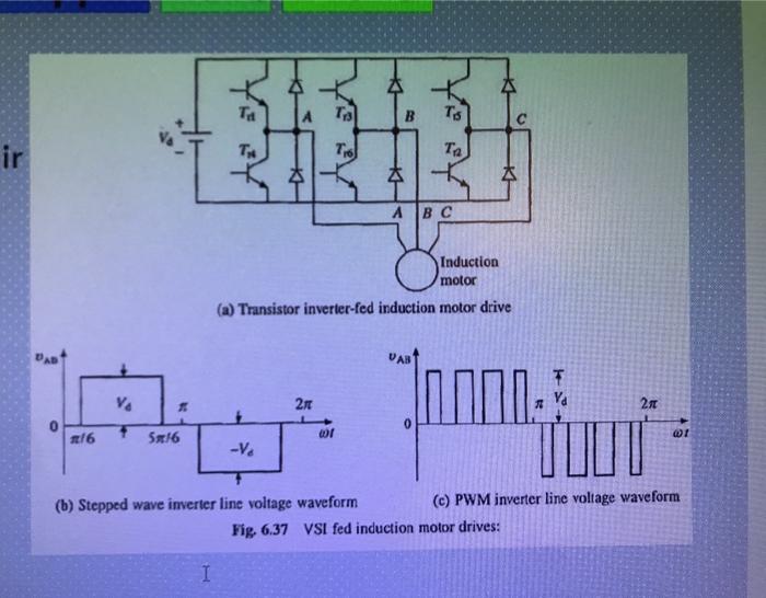 Solved Draw the waveform of VAC for a stepped wave inverter. | Chegg.com