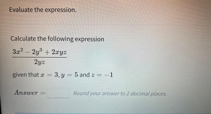 Solved Evaluate the expression. Calculate the following | Chegg.com