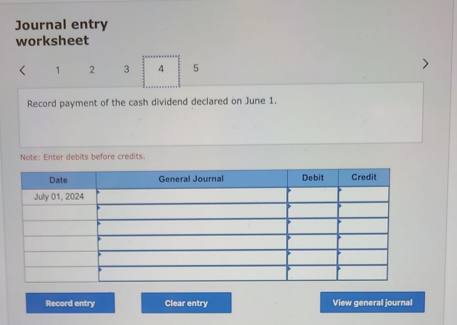 Solved Exercise 10-12 (Algo) Record common stock, treasury | Chegg.com