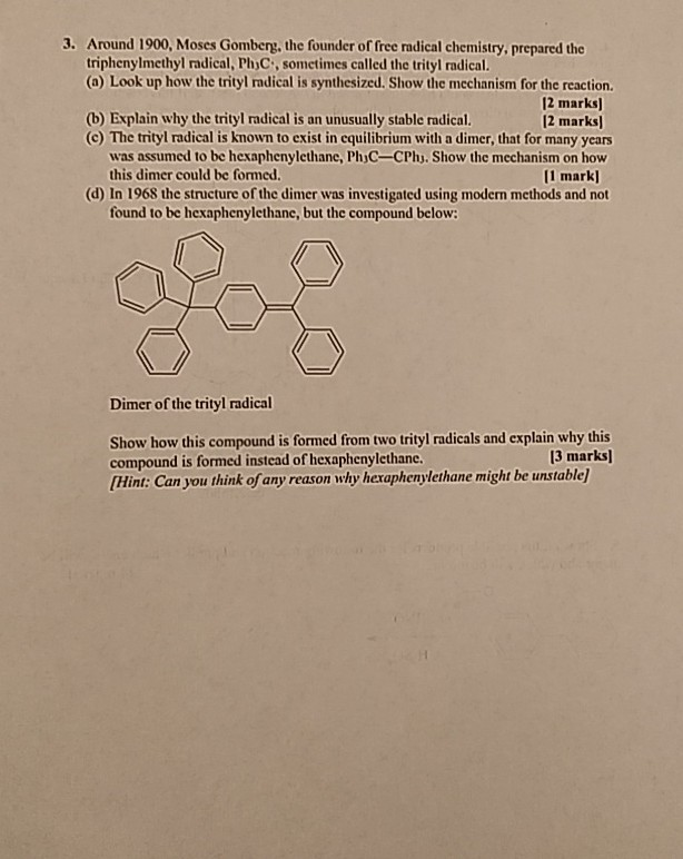 Solved 3. Around 1900, Moses Gomberg, the founder of free | Chegg.com