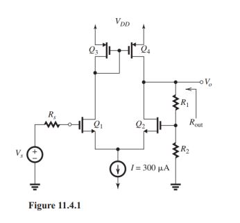 Solved I Part 1: Loop-Gain MethodThe figure shows a | Chegg.com