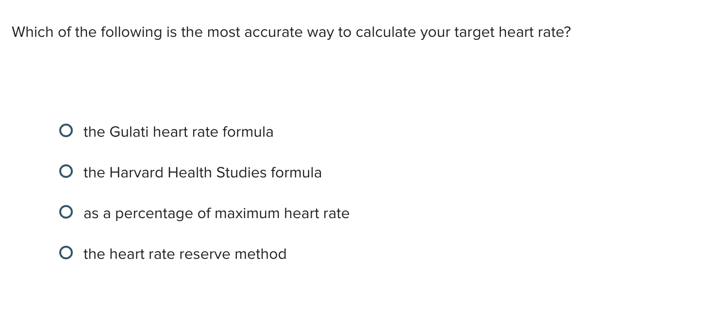 Solved Which of the following is the most accurate way to | Chegg.com