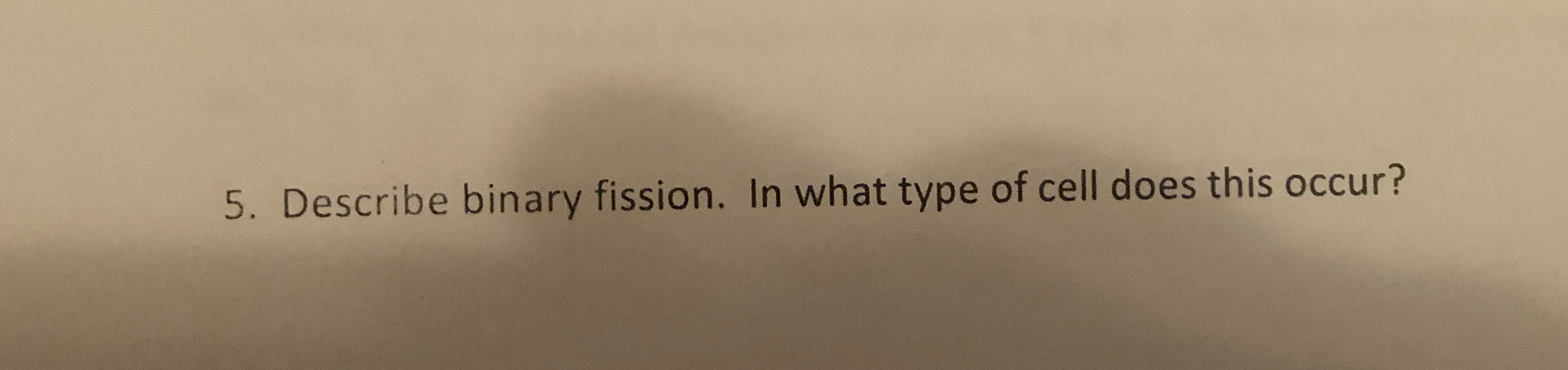 Solved Describe binary fission. In what type of cell does | Chegg.com