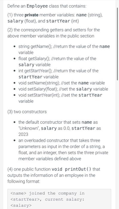 Solved Solve this C++ code for me. Give me the full code | Chegg.com