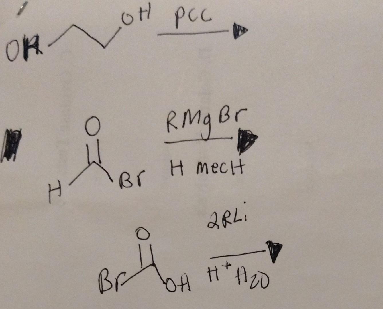 Solved write a detailed reaction mechanism. | Chegg.com