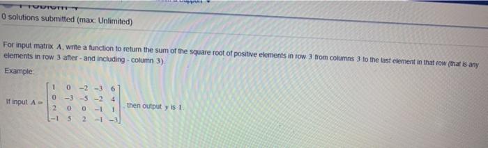 Solved TUUUTTTT O solutions submitted (max Unlimited) For | Chegg.com