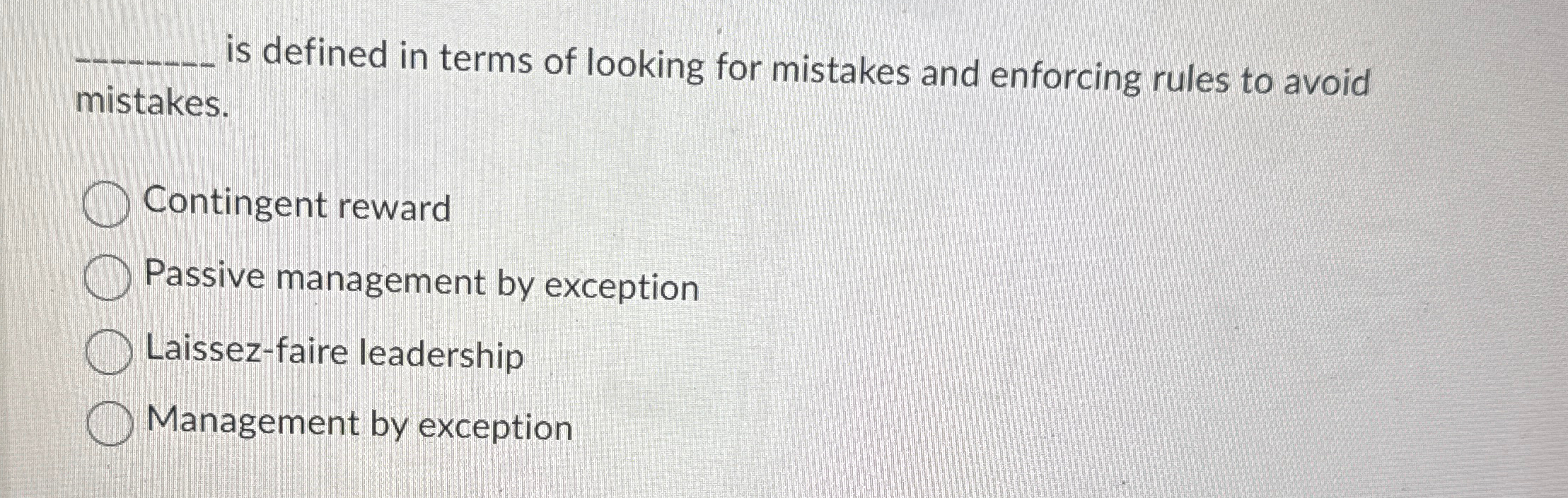Solved q, ﻿is defined in terms of looking for mistakes and | Chegg.com