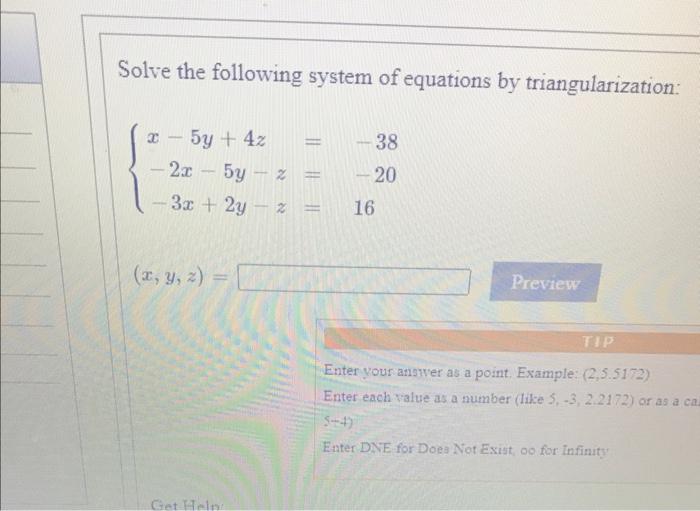 Solved Perform the elementary operation 2E1 + E2 → E2 a + 26 | Chegg.com