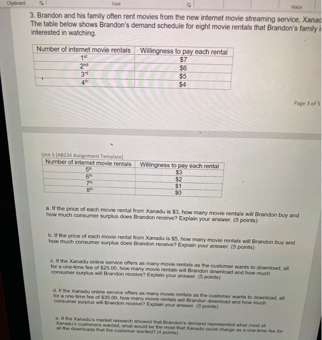 Solved Unit 5 Ab224 Assignment Template Questions 1 The