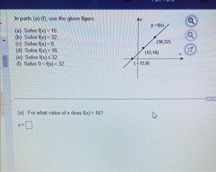 Solved In parts (a)-( f), use the given figure. (a) Solve | Chegg.com