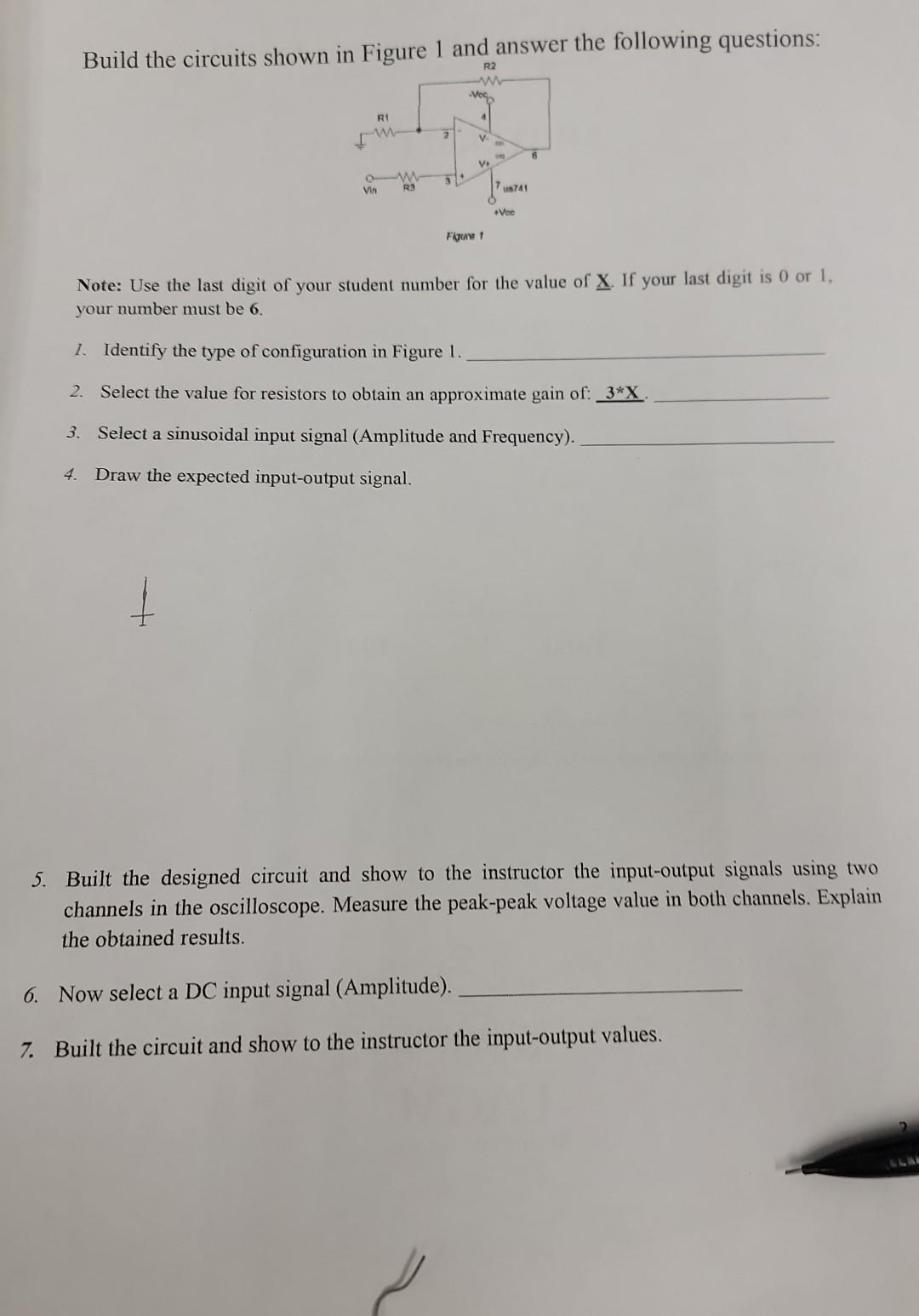 Solved Build the circuits shown in Figure 1 and answer the | Chegg.com