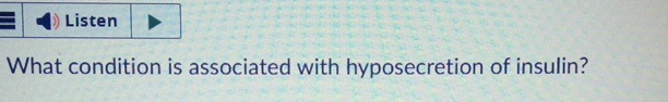 Solved What condition is associated with hyposecretion of | Chegg.com