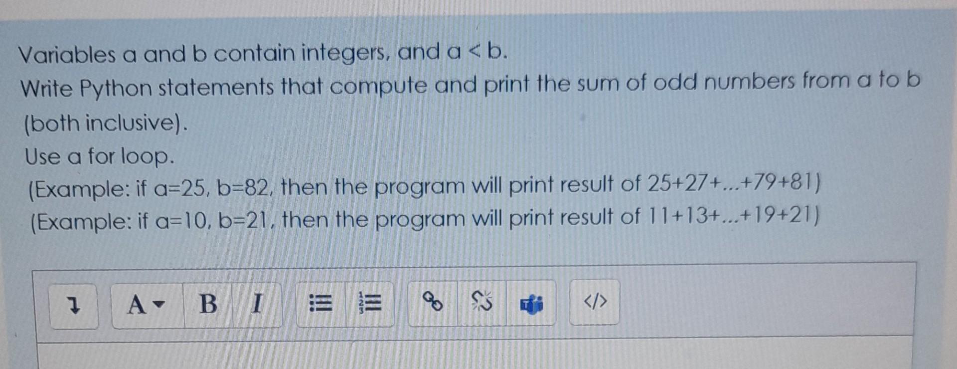 Solved Variables a and b contain integers, and a | Chegg.com