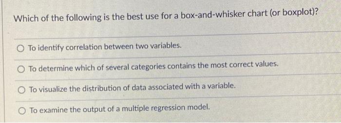 Solved Which of the following is an aspect of Exploratory | Chegg.com