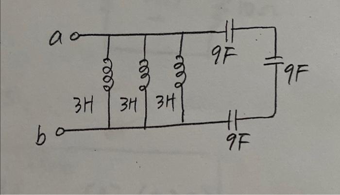 Solved Find the equiv Ceq and equiv Leq seen from the | Chegg.com