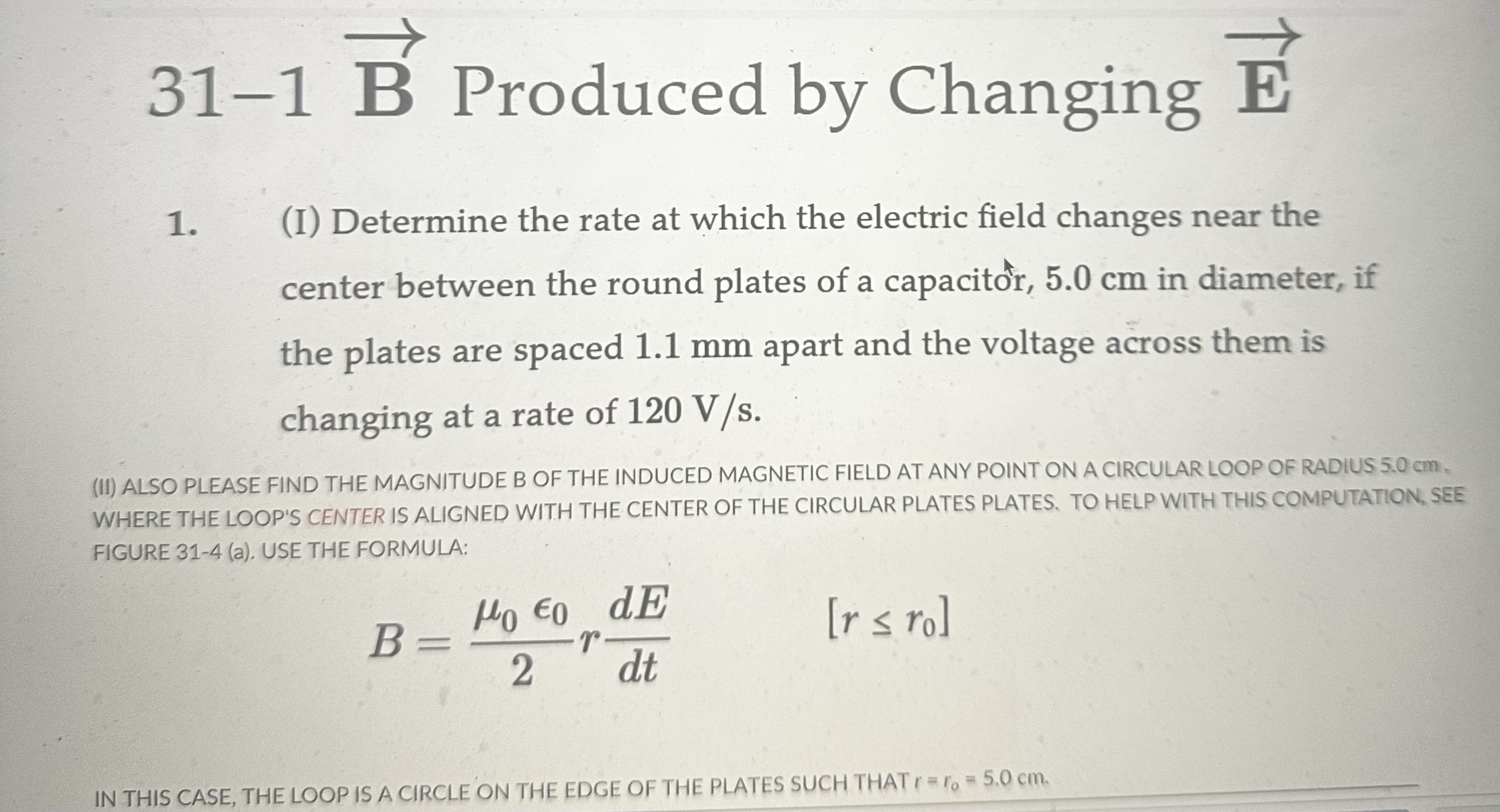 Solved 31-1 ﻿B Produced by Changing E(I) ﻿Determine the rate | Chegg.com