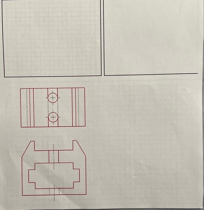 Solved please provide the missing right side view, isometric | Chegg.com