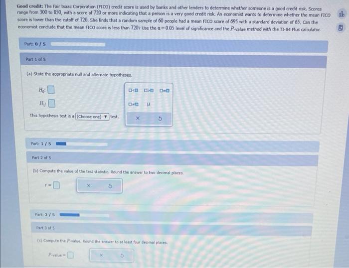 Solved Cood credit: The fair Isasc Corporation (FICO) credt | Chegg.com