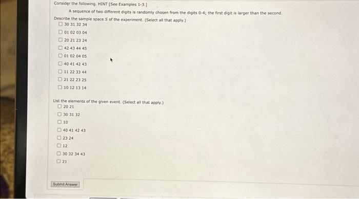 Solved Consider the following. HINT [See Examples 1-3.] A | Chegg.com