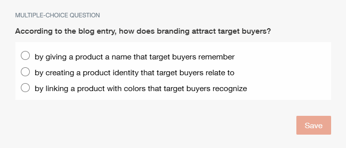 Solved MULTIPLE-CHOICE QUESTIONAccording to the blog entry, | Chegg.com