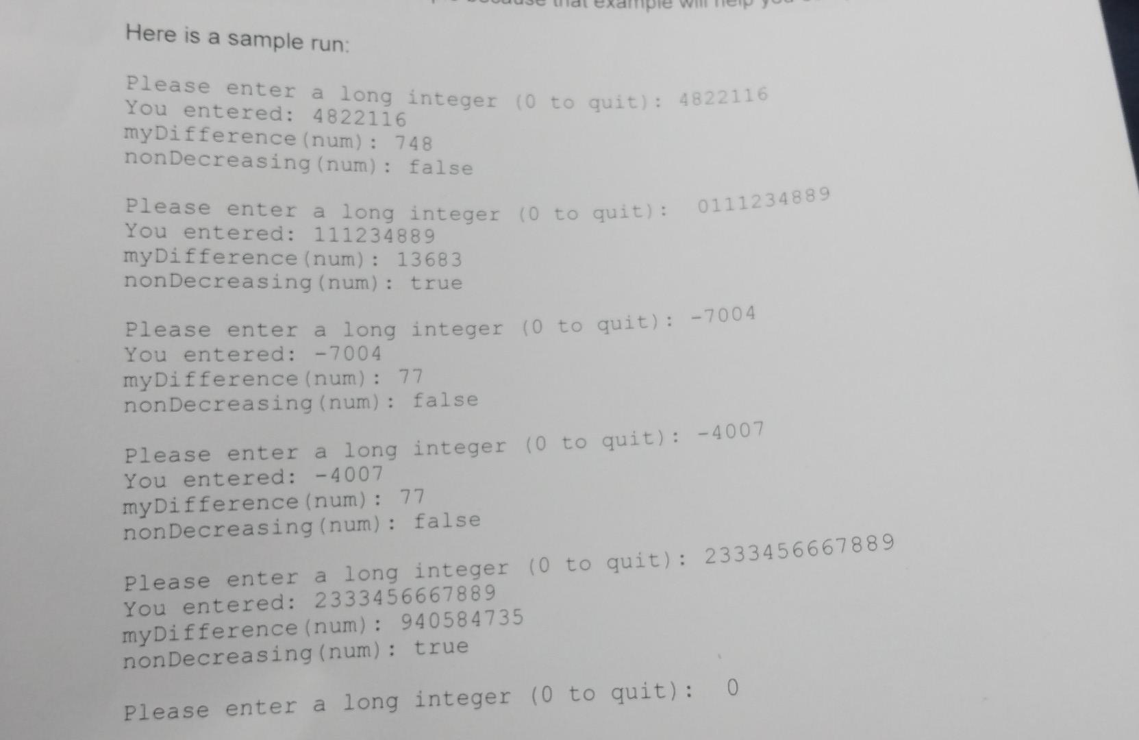 Solved Write a Java program named: Lab6 that will involve a | Chegg.com