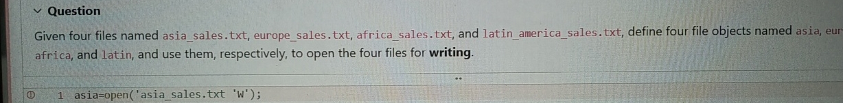 Solved Steps for QuestionGiven four files named | Chegg.com